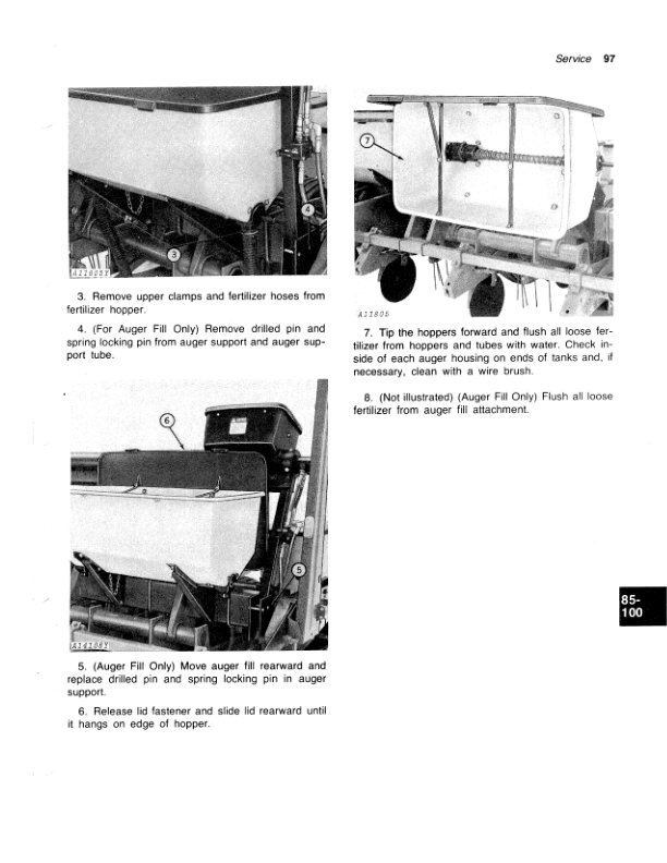 John Deere 7000 Drawn (Cotton & Corn) Planters 4RN, 6RN & 4RW Operator ...