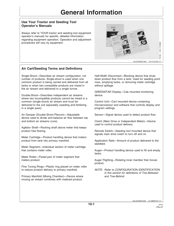 John Deere 1910 Commodity Air Cart Export Edition (730101-735100 ...