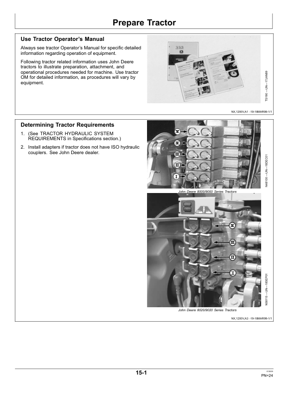 John Deere 730 Level Lift Air Disk Drill North America (730101-735100 ...