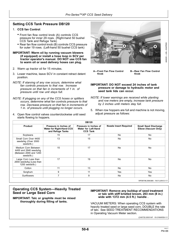 John Deere DB44, DB60, DB66, DB80, DB88, DB90, & DB120 Deere/Bauer ...