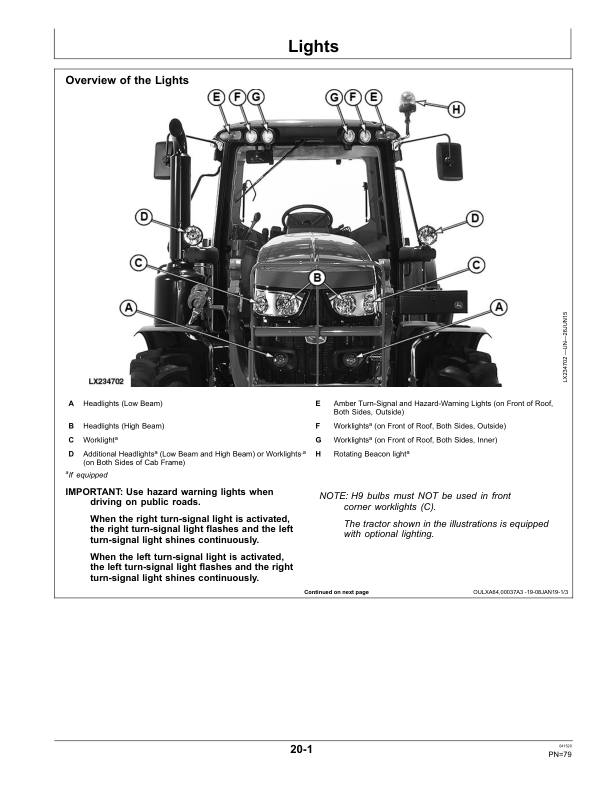 John Deere 6110M, 6120M, 6130M, 6145M Tractors (4-Cylinder Engines ...