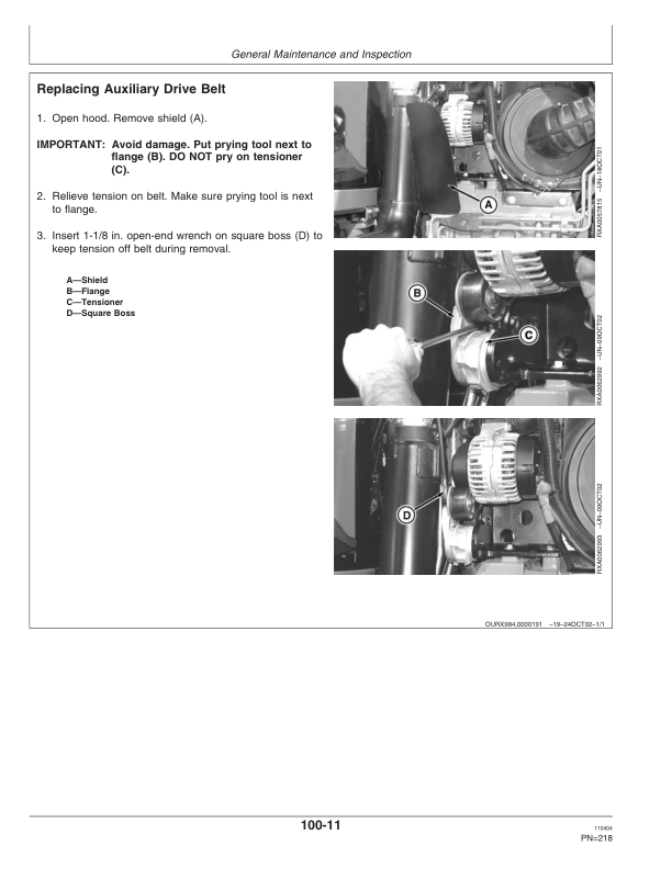 John Deere 8120T, 8220T, 8320T, 8420T & 8520T Tractors (North America ...