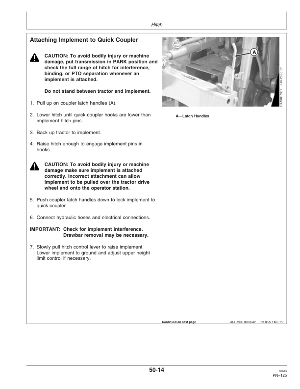 John Deere 8230T, 8330T, 8430T Row-Crop Tractors Operator's Manual ...