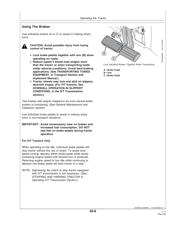 John Deere 8130, 8230, 8330, 8430, 8530 Row Crop Tractors Operator's ...