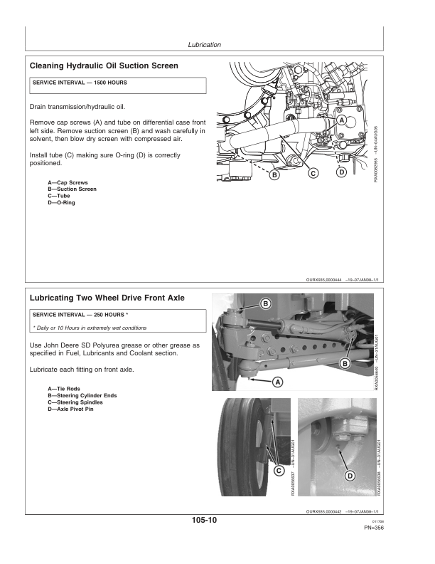 John Deere 8130, 8230, 8330, 8430, 8530 Row Crop Tractors Operator's ...