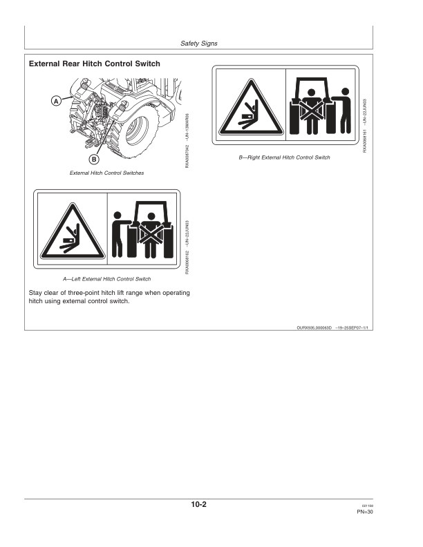 John Deere 8130, 8230, 8330, 8430, 8530 Row Crop Tractors Operator's ...