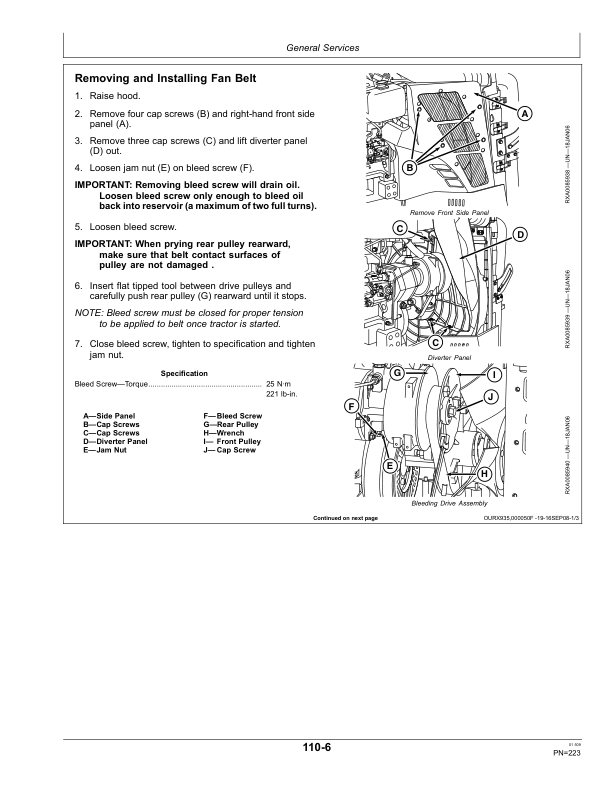 John Deere 8230T, 8330T, 8430T Tractors (905000-) Operator's Manual ...