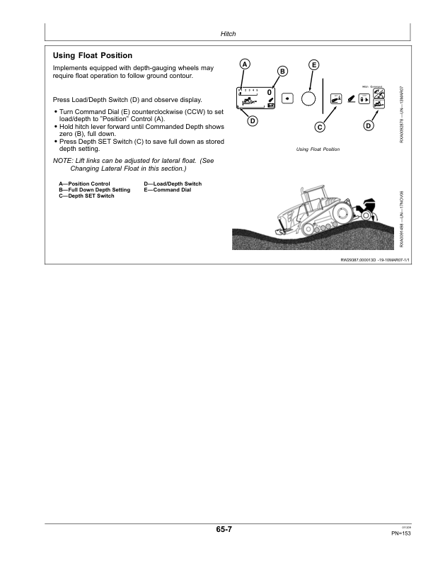 John Deere 9430T, 9530T & 9630T Tractors Operator's Manual (OMAR291048)