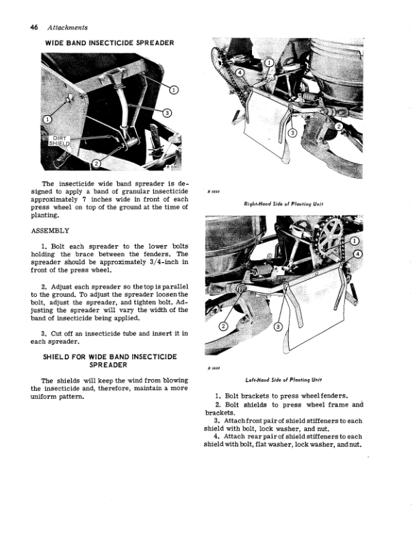 John Deere 694A, 695A, 894A Corn Planters Operator's Manual (OMB25348)