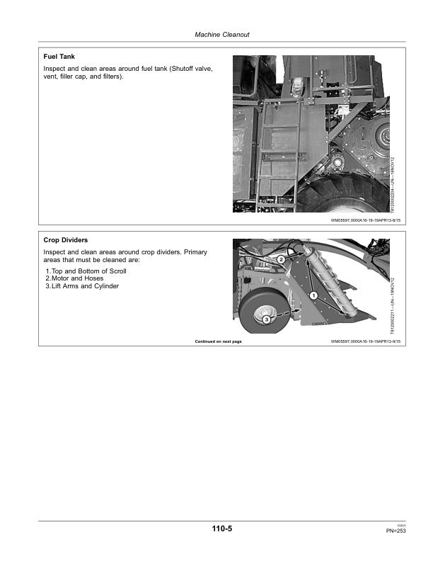 John Deere CH330 Sugar Cane Harvester China Edition Operator's Manual ...