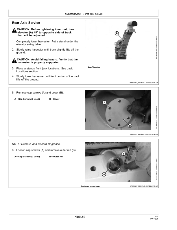 John Deere CH570 & CH670 Sugar Cane Harvesters Operator's Manual ...
