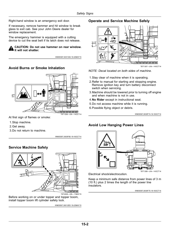 John Deere CH570, CH670 Sugar Cane Harvesters (Manufactured in North ...