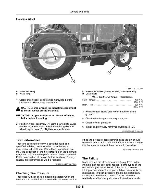 John Deere CH570, CH670 Sugar Cane Harvesters (210001-) Operator's ...