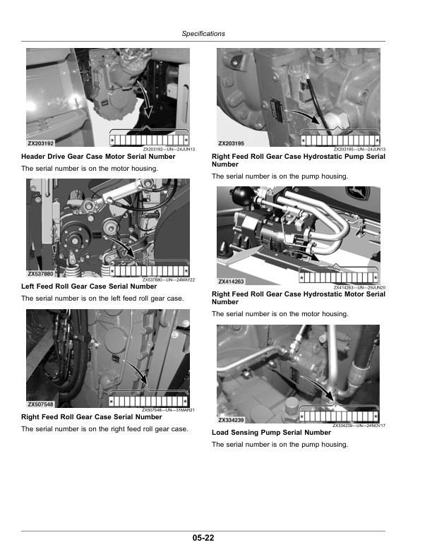 John Deere 8100—8600 Self-Propelled Forage Harvesters (623000-) (European/Export Edition ...