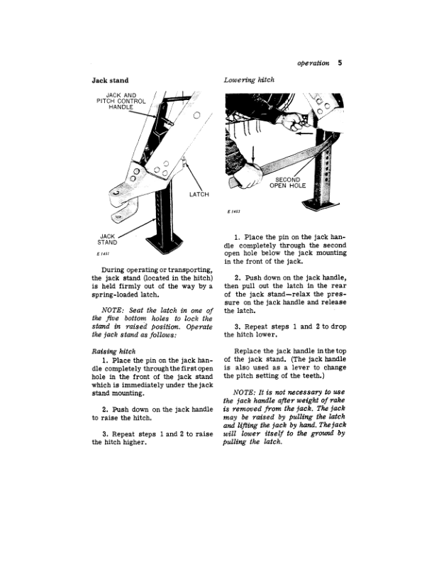 John Deere 890 Series Side-Delivery Rake Operator's Manual (OME16343)