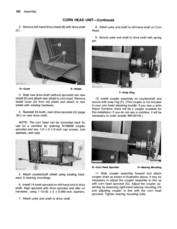 John Deere 5440, 5460 Self-Propelled Forage Harvesters (425001 ...