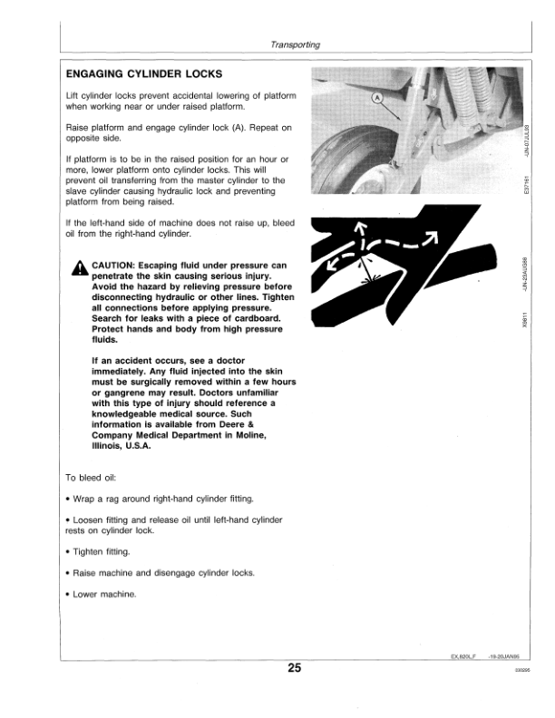 John Deere 920, 930 Conditioner Mower Operator's Manual (OME85081)