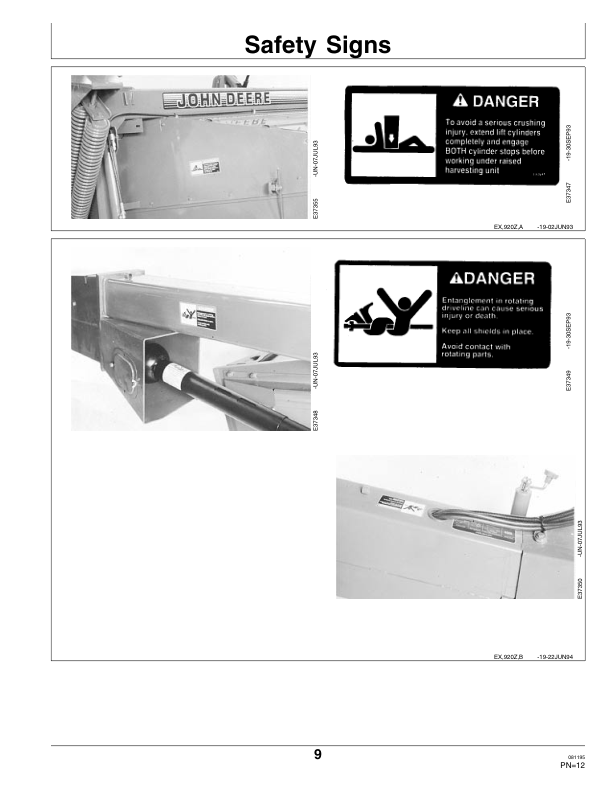 John Deere 920, 930 Rotary Roll Mower Conditioner Operator's Manual ...