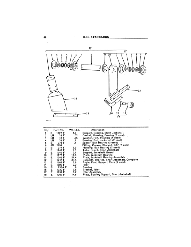 John Deere Potato Digger - Two-Row Level Bed Operator's Manual (OMF6451)