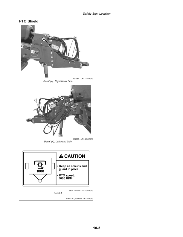 John Deere L331, L331 Precutter, L341, L341 Precutter Large Square ...