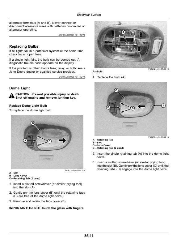John Deere W170 Self-Propelled Windrower (000001-490000) (North ...