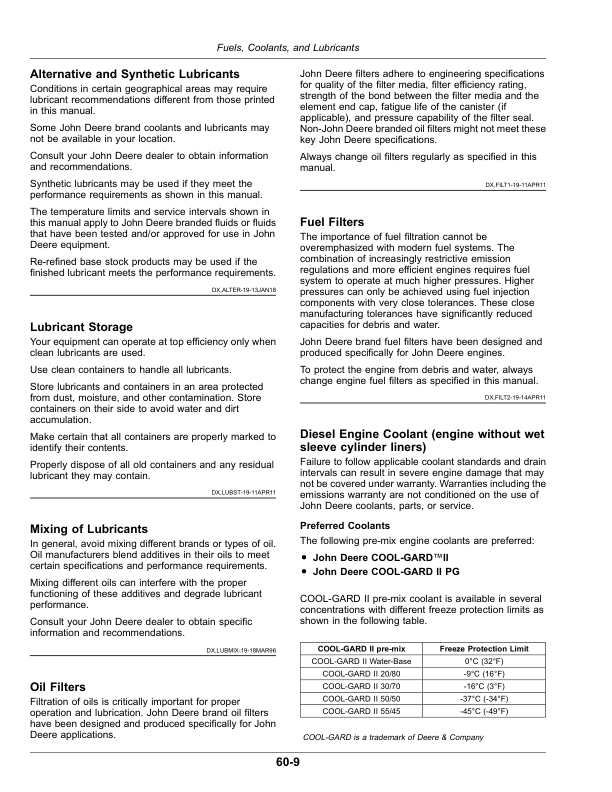 John Deere W155 Self-Propelled Windrower (North American) Operator's ...