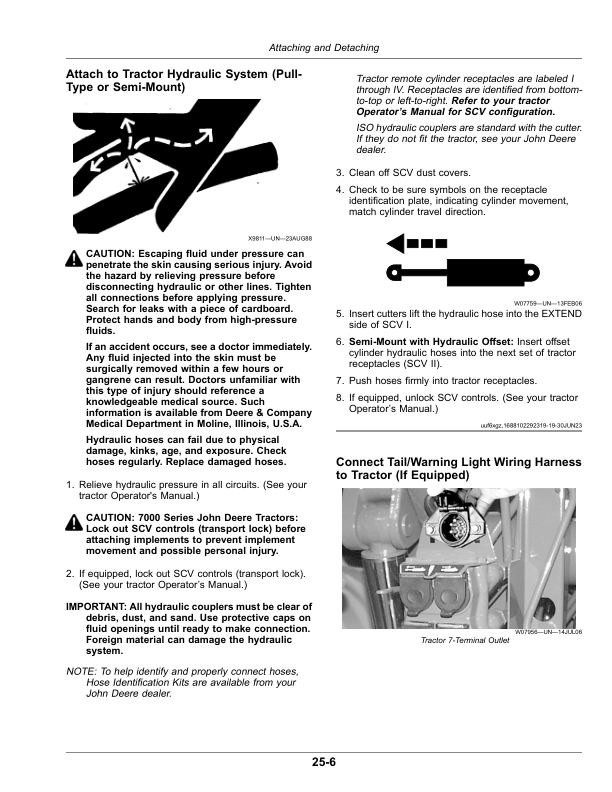 John Deere RC8M (000670-), RC10M (000800-), RC10R (000520-), RC14R ...