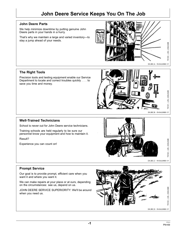 John Deere R160, R200 Rotary Disk Mowers (Serial No. 505447-) Export ...