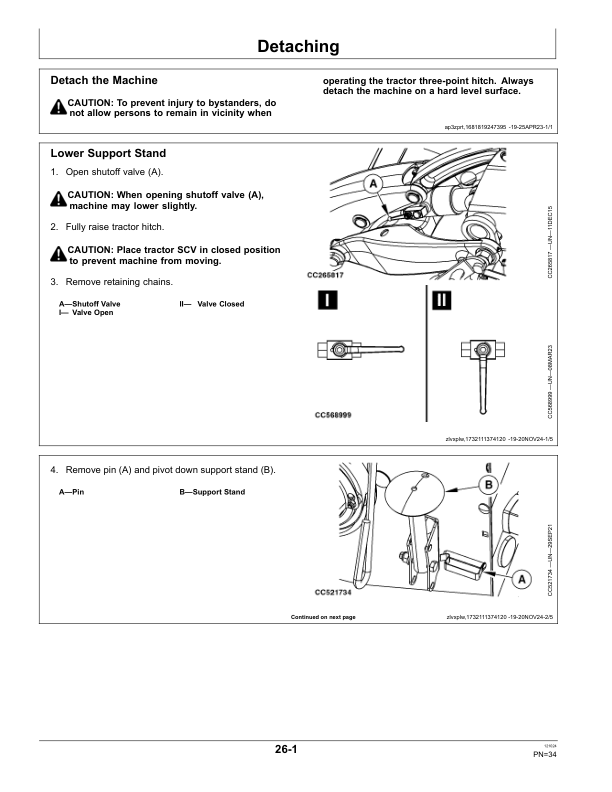John Deere F310R, F350R Mower-Conditioners Operator's Manual (OMFH355718)