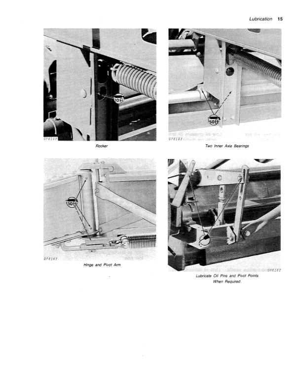 John Deere 1930, 1935, 1940 Land Levelers Operator's Manual (OMGA11127)