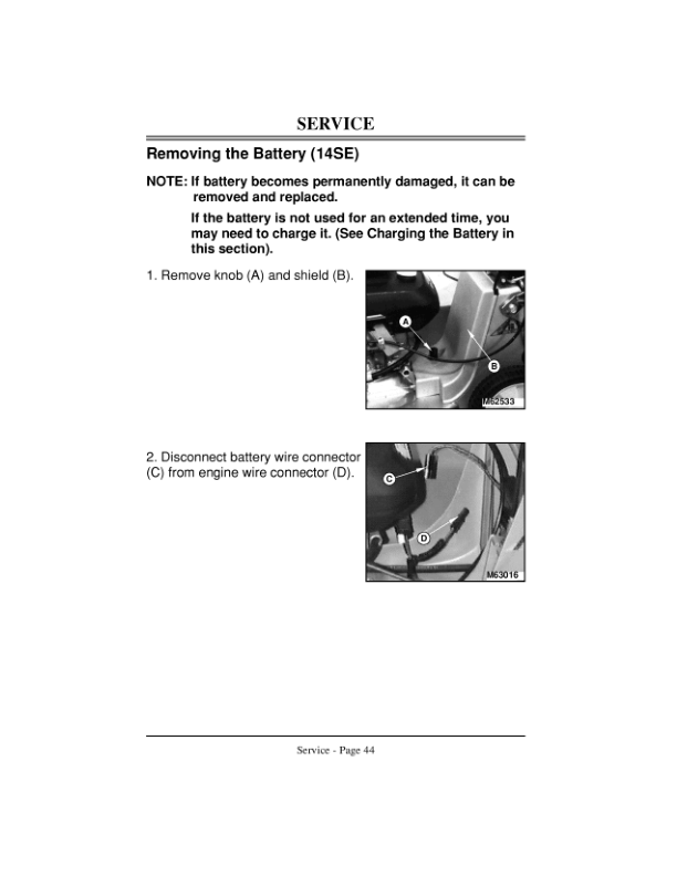 John Deere 14SB, 14SBS (470001-), 14SE (430001-) Rotary Mowers Operator ...