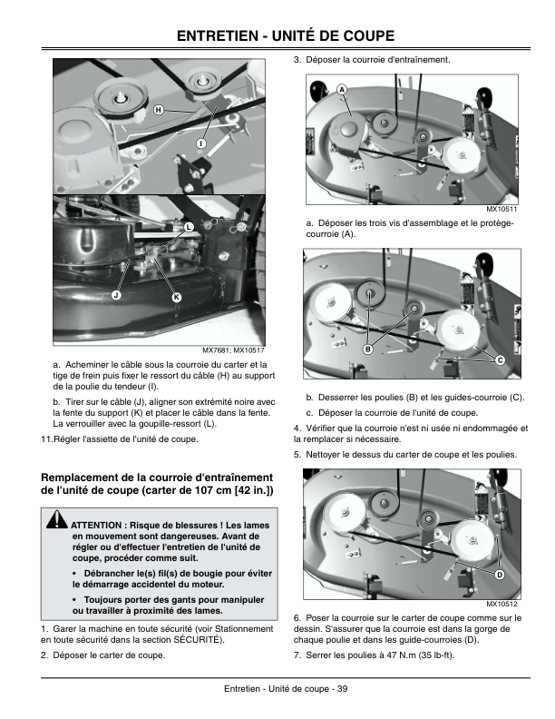 John Deere Sabre Lawn Tractors 1742 HS Operator's Manual (OMGX20477)
