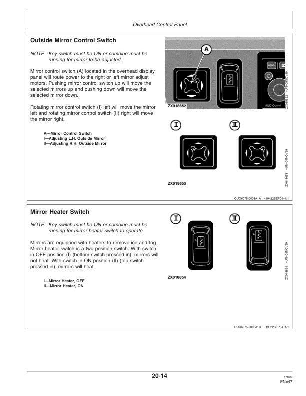 John Deere 9880i STS Combines (710801-) Operator's Manual (OMH215859)