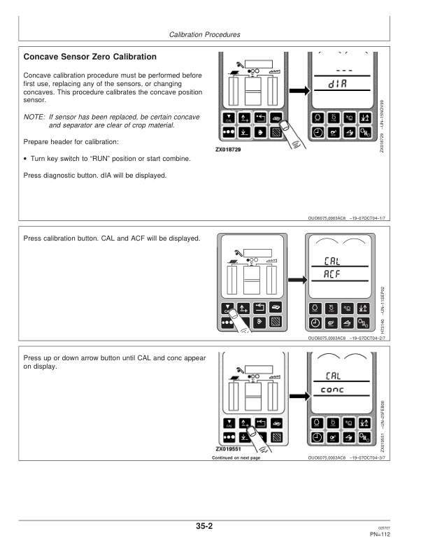 John Deere 9560i STS Combine (720201-) Operator's Manual (OMH228642)
