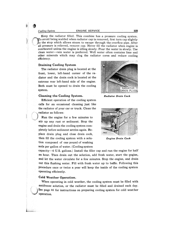 John Deere 45 Self-Propelled Combine (Round Back) Operator's Manual ...