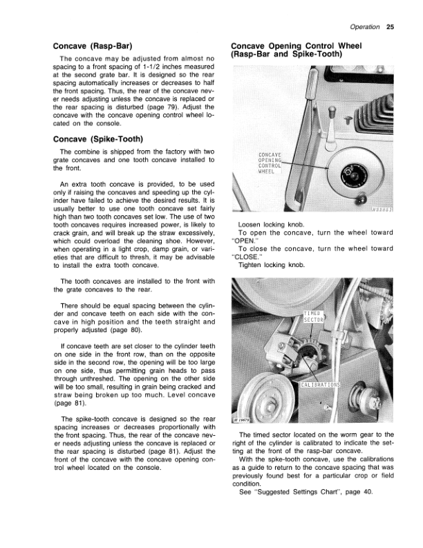 John Deere 3300 Combine North America (100001-150000) Operator's Manual ...