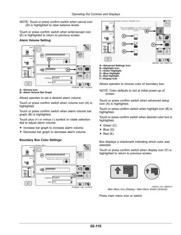 John Deere T670 Combines (120000-) Operator's Manual (OMHXE150294)