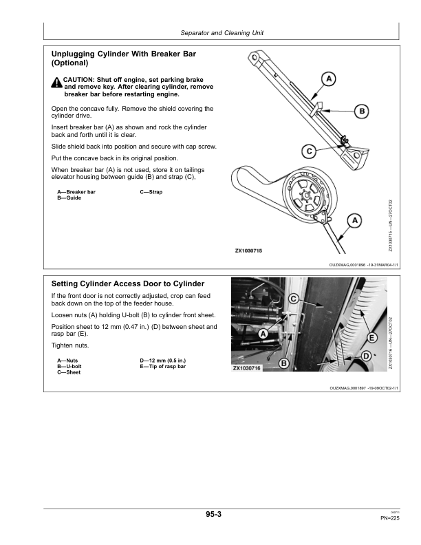 John Deere W540, W550, W650, W660, T550, T560, T660, T670 & C670 ...