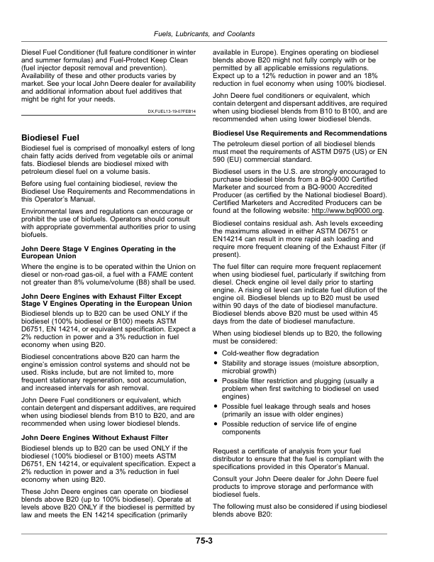 John Deere 204SP Self-Propelled Detasseler (024001-) (Export) Operator ...