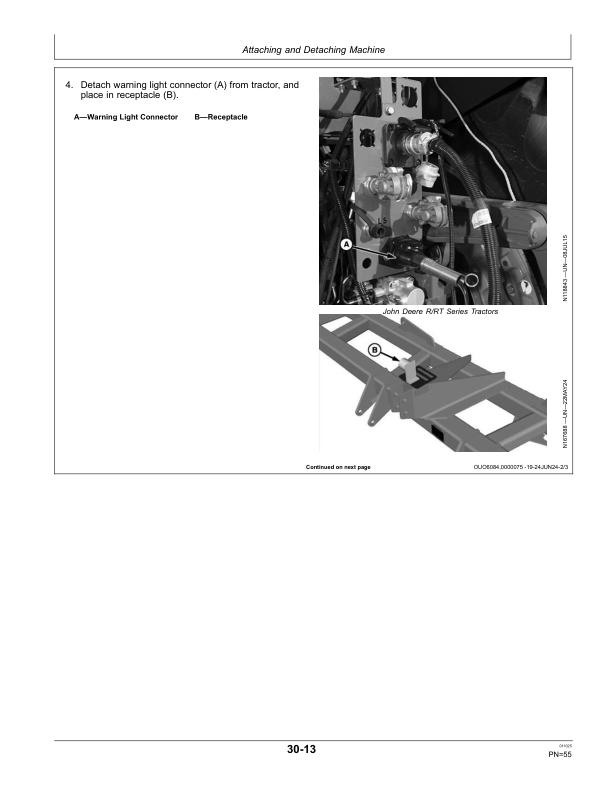 John Deere Min-Till Ripper (North American) (S.N. 810101—) Operator's ...