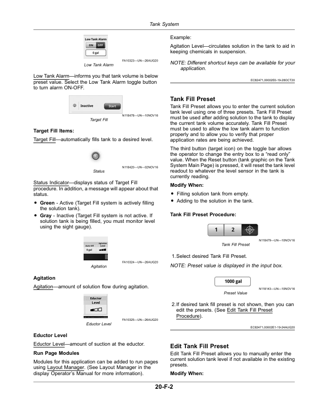 John Deere Operators Manual - LS20 Liquid System (North American ...