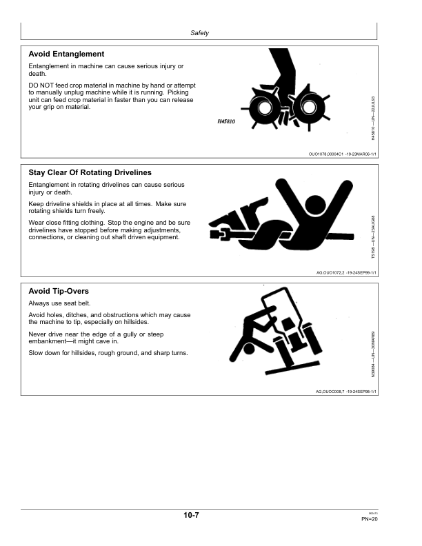 John Deere 7660 Cotton Pickers Operator's Manual (OMKK12748)