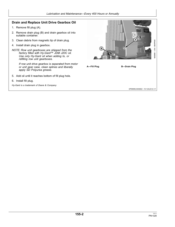 John Deere 7660 Cotton Pickers Operator's Manual (OMKK16562)