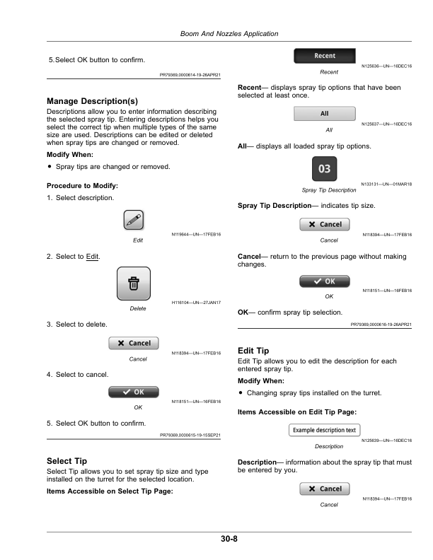 John Deere ExactApply Nozzle Control System (180000-) (North American ...