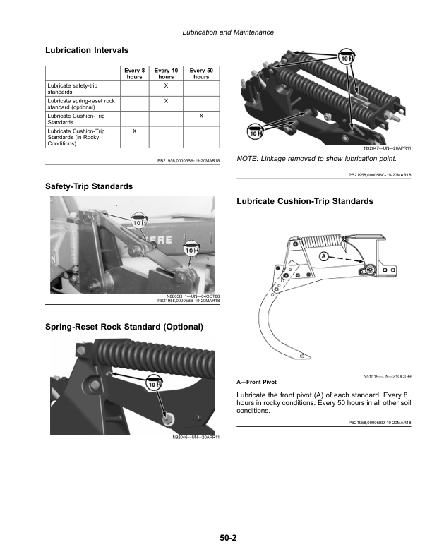 John Deere 913 V-Ripper Operator's Manual (OMKK54106)