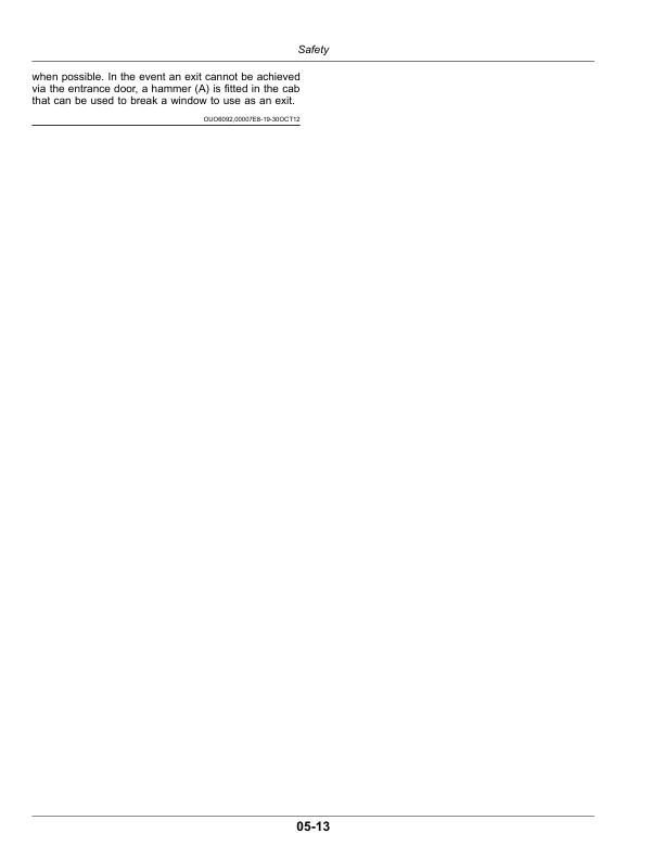 John Deere DN456, DN485 Dry Spinner Spreader Operator's Manual (OMKK64373)