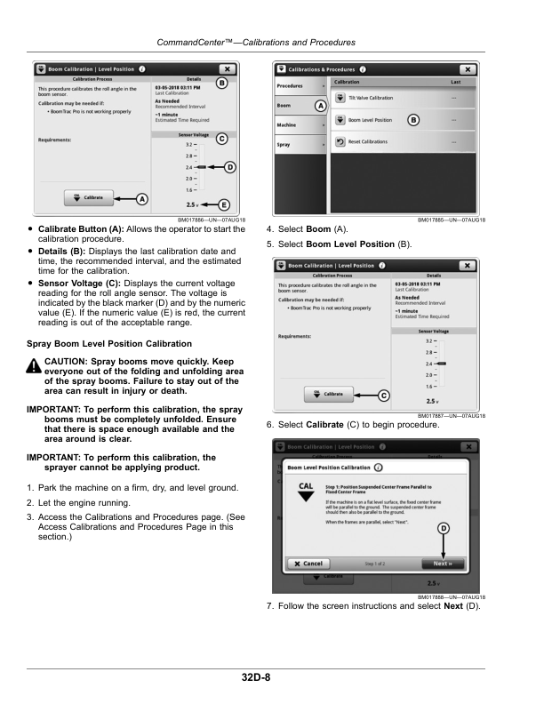 John Deere M4025, M4030, M4040 Self-Propelled Sprayers (230001-240000 ...