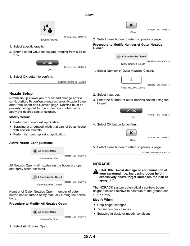 John Deere LS20 Liquid System (220001-) (North American) Operator's ...
