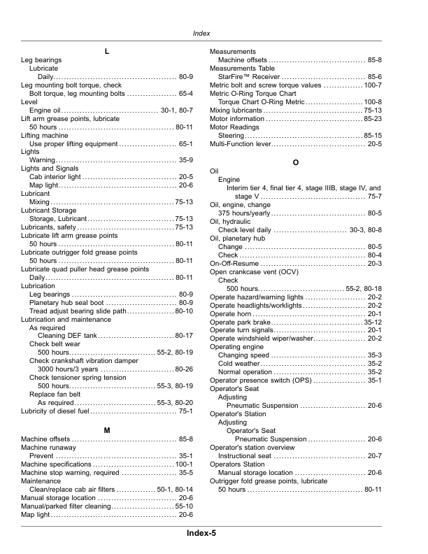 John Deere 204SP Self-Propelled Detasseler ()230001) (North American ...