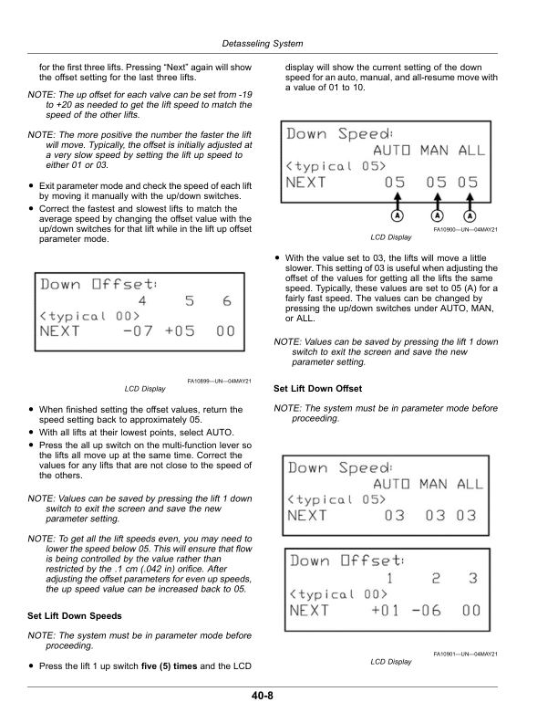 John Deere 204SP Self-Propelled Detasseler ()230001) (North American ...